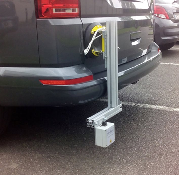 Sistema de medición de perfiles longitudinales - Unibox - Logiroad